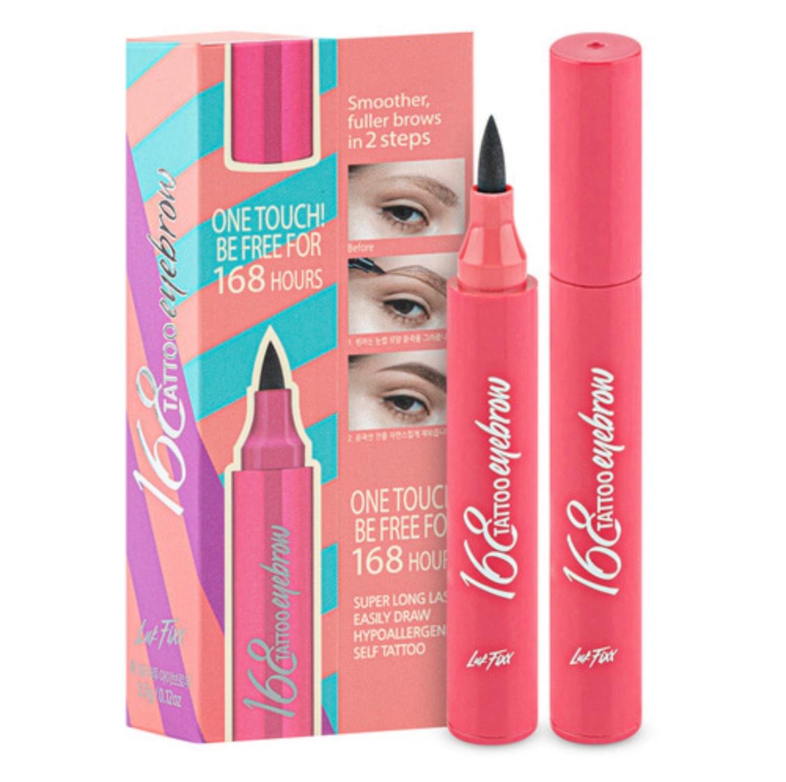 168 Tatoo eyebrow_eye make up – hallyustyle
